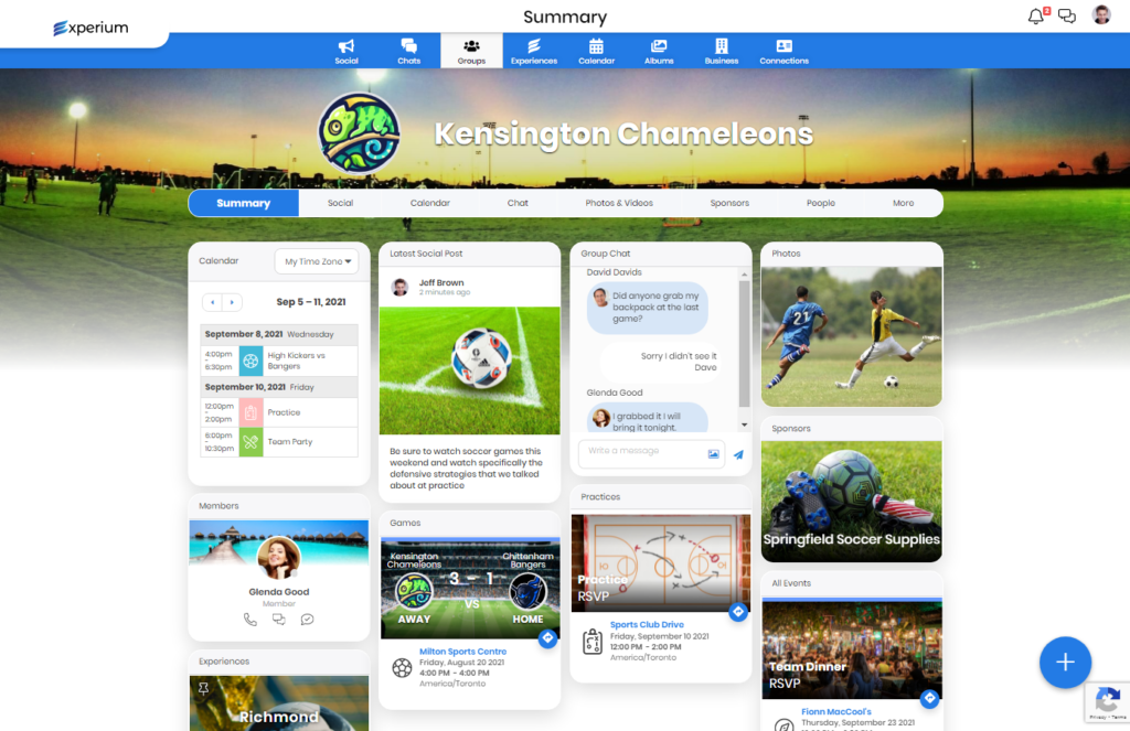 Experium: The Experience App for Teams that Travel